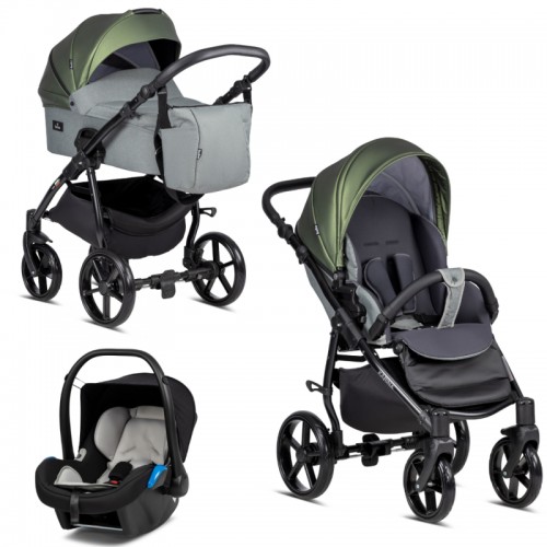 4-wheelers : Buba Baby stroller 3 in 1 Karina