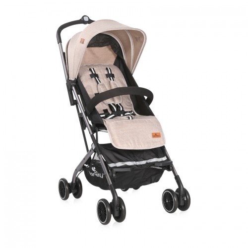 4-wheelers : Lorelli Baby stroller Helena, dark beige